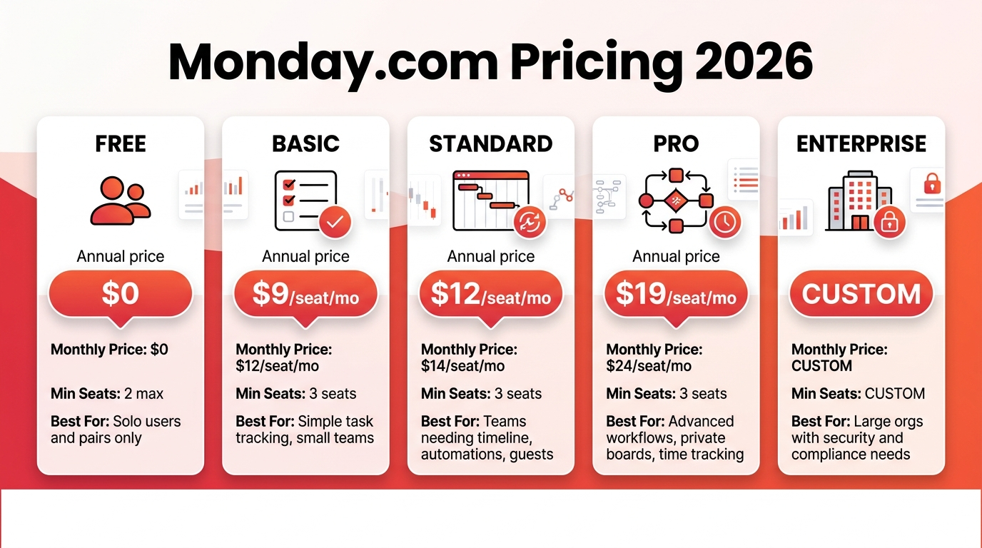 Monday.com Pricing 2026: True Cost at Every Seat